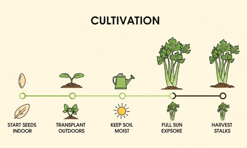 Pravi Celer: Uses, Benefits, Cultivation, and Nutritional Value